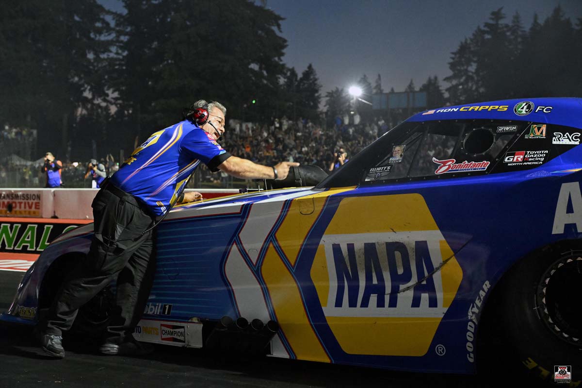 Ron Capps Reflects on First Round Incident at NHRA Northwest Nationals ...
