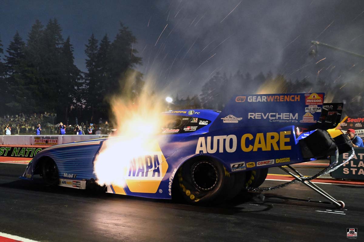 Ron Capps Reflects on First Round Incident at NHRA Northwest Nationals ...