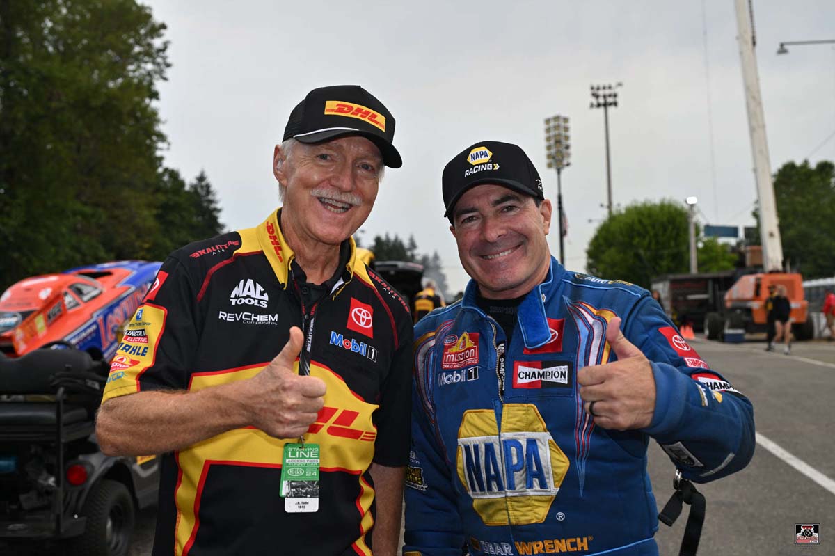 Ron Capps Reflects on First Round Incident at NHRA Northwest Nationals ...