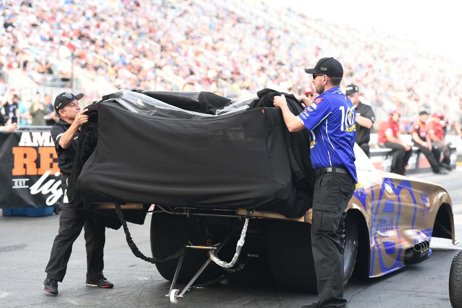 Ron Capps Helps NAPA Celebrate 100 Years with NHRA Four-Wide Nationals ...